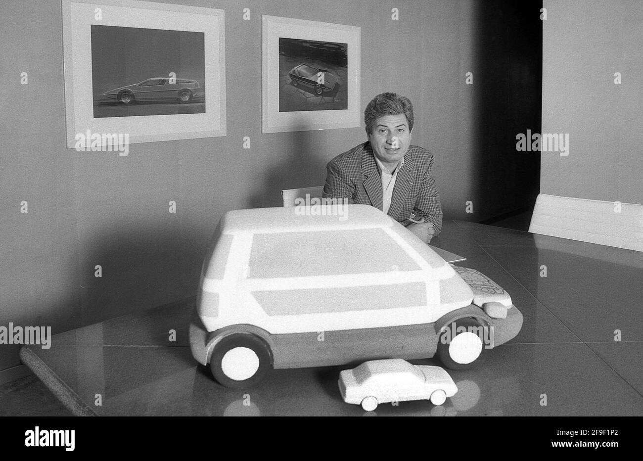 Italian Automobile designer Giorgetto Giugiaro head of Italdesign ...
