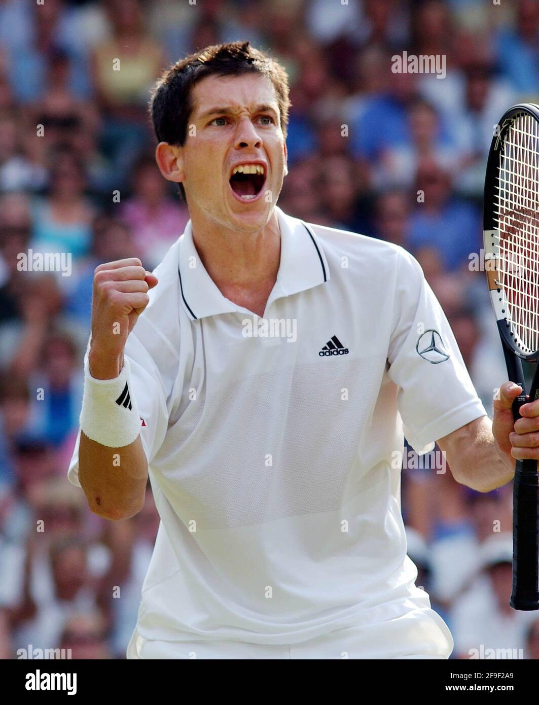 Wimbledon 2001 federer hi-res stock photography and images - Alamy