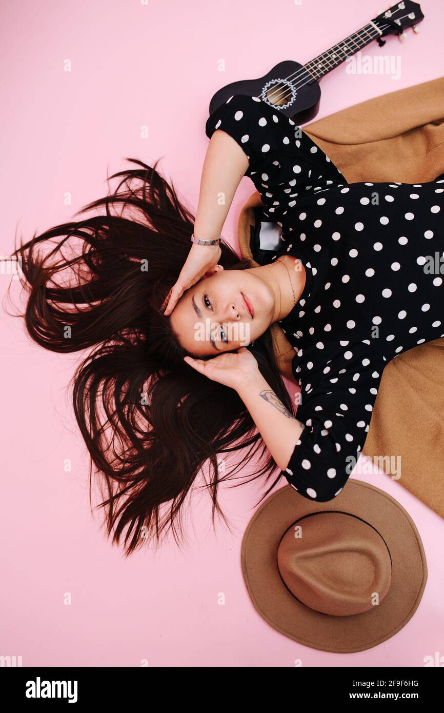 Subtly smiling hi-res stock photography and images - Alamy