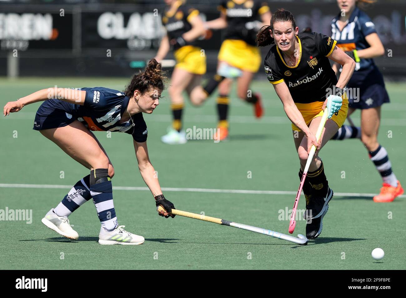 DEN BOSCH, NETHERLANDS - APRIL 18: Flora Peel of HDM, Lidewij Welten of ...