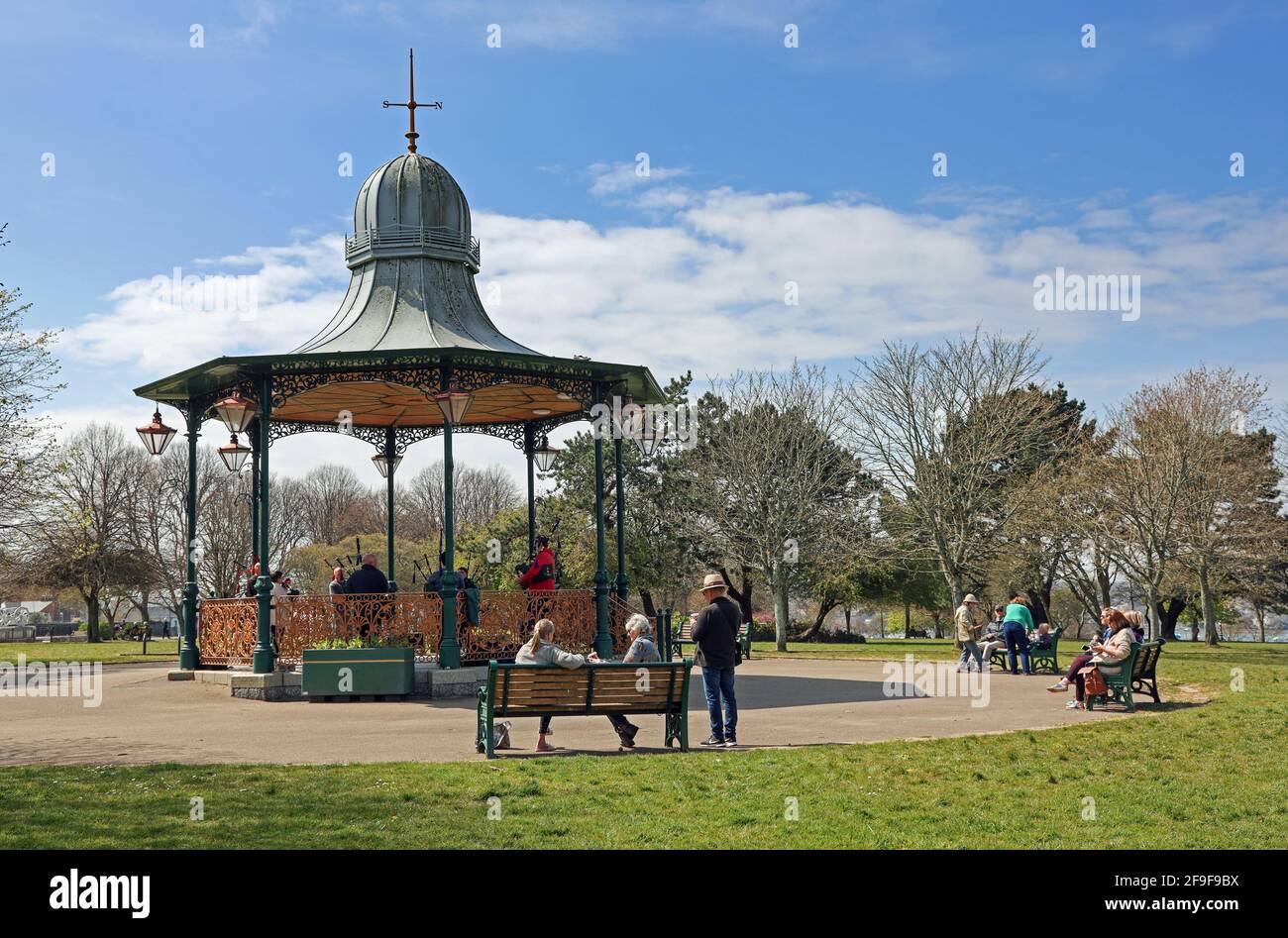 Devonport Park in Plymouth is often refered to as the Peoples Park. A ...