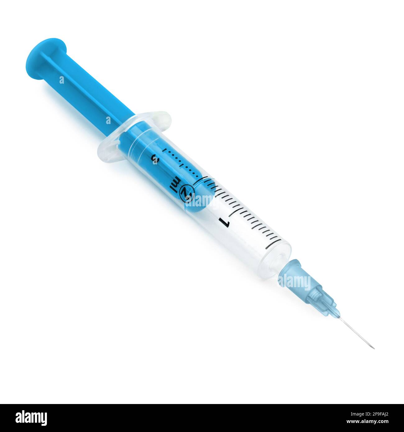 Injection against white background Cut Out Stock Images & Pictures - Alamy
