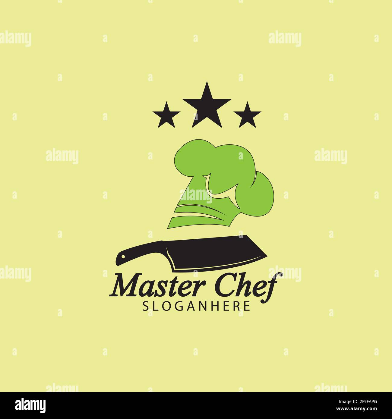 Master Chef Logo Design Vector Illustration Stock Vector Image & Art ...