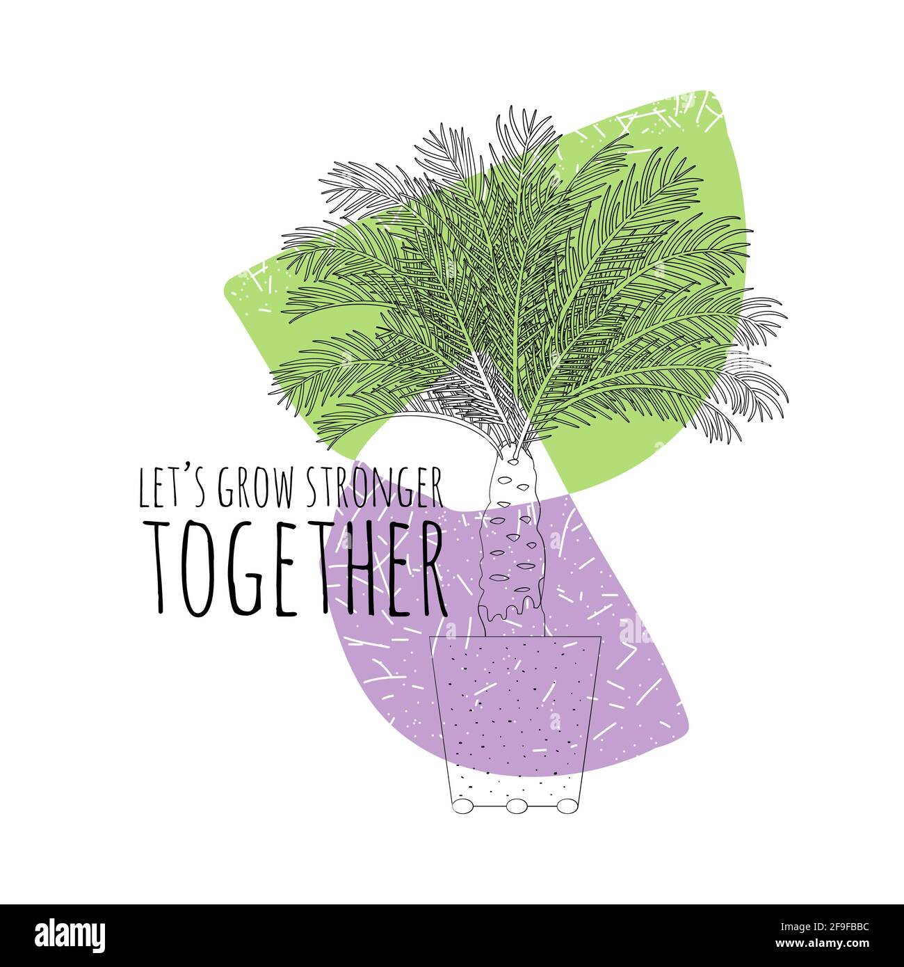 Grow stronger Stock Vector Images - Alamy