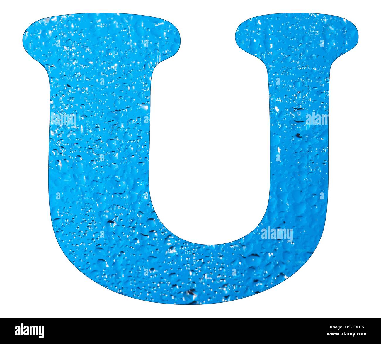 Blue Letter U