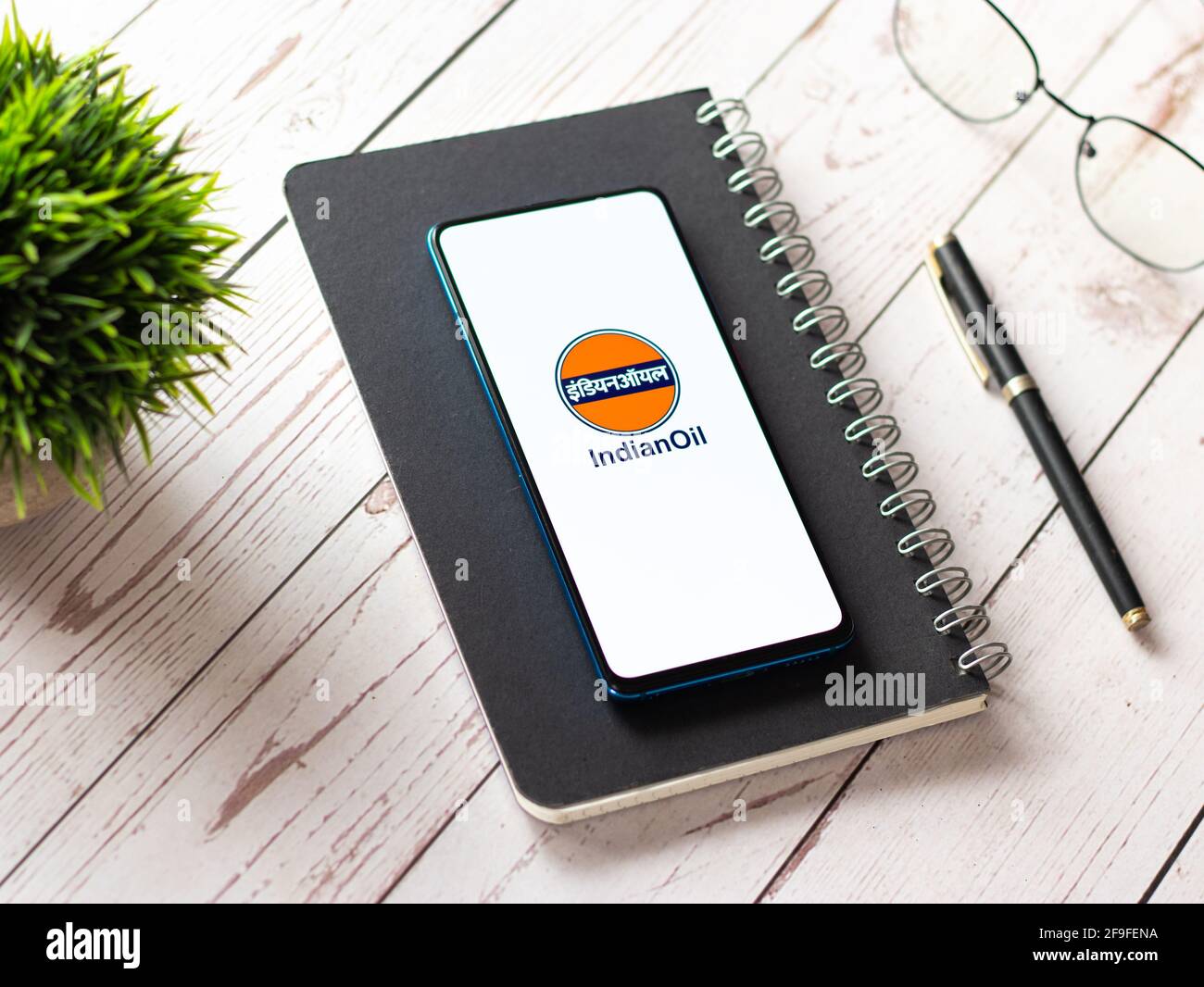 Indian oil logo hi-res stock photography and images - Alamy