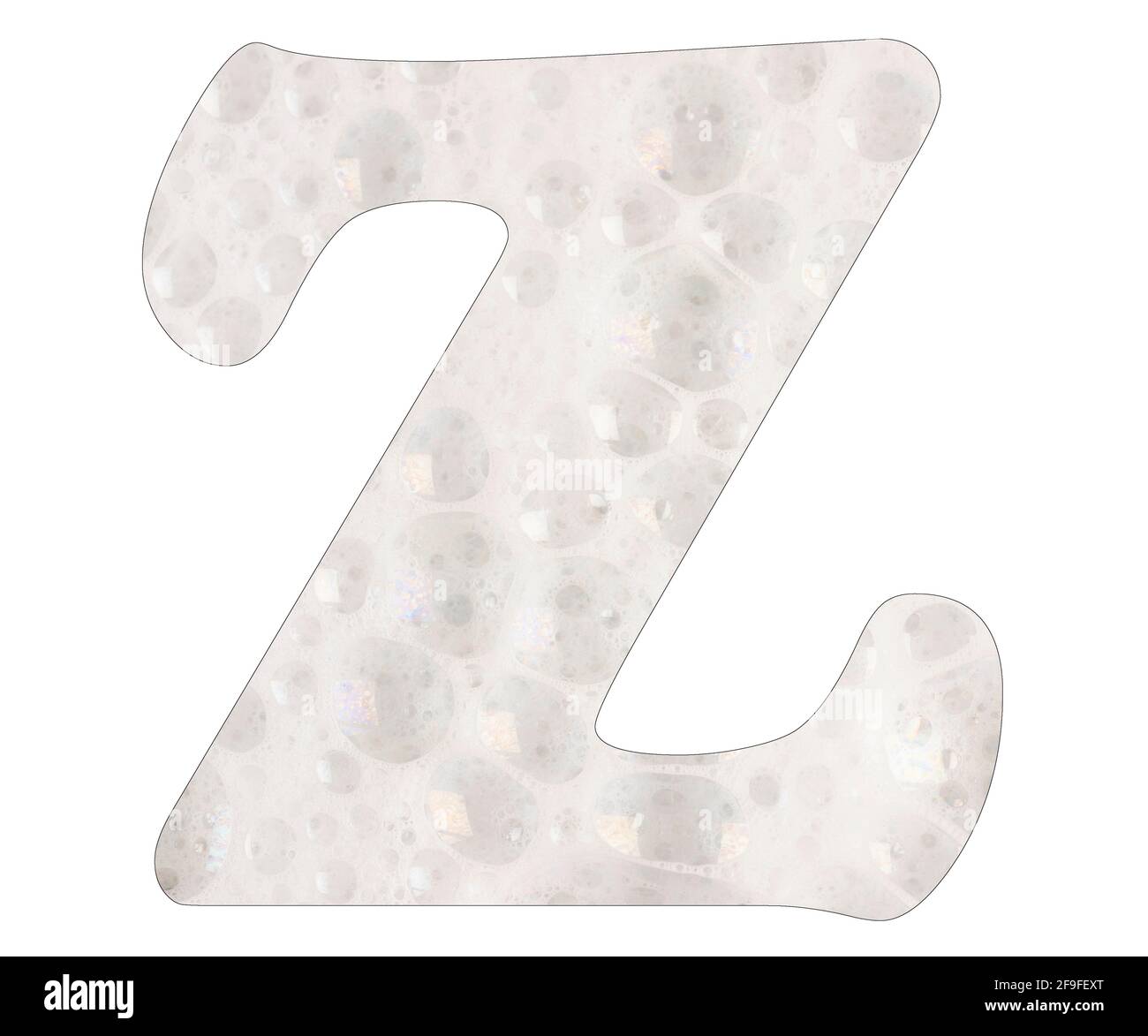 Water letter z hi-res stock photography and images - Alamy