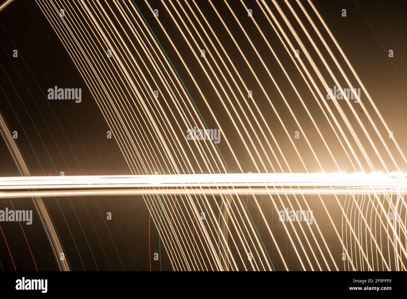 Abstract light with long exposure Stock Photo - Alamy
