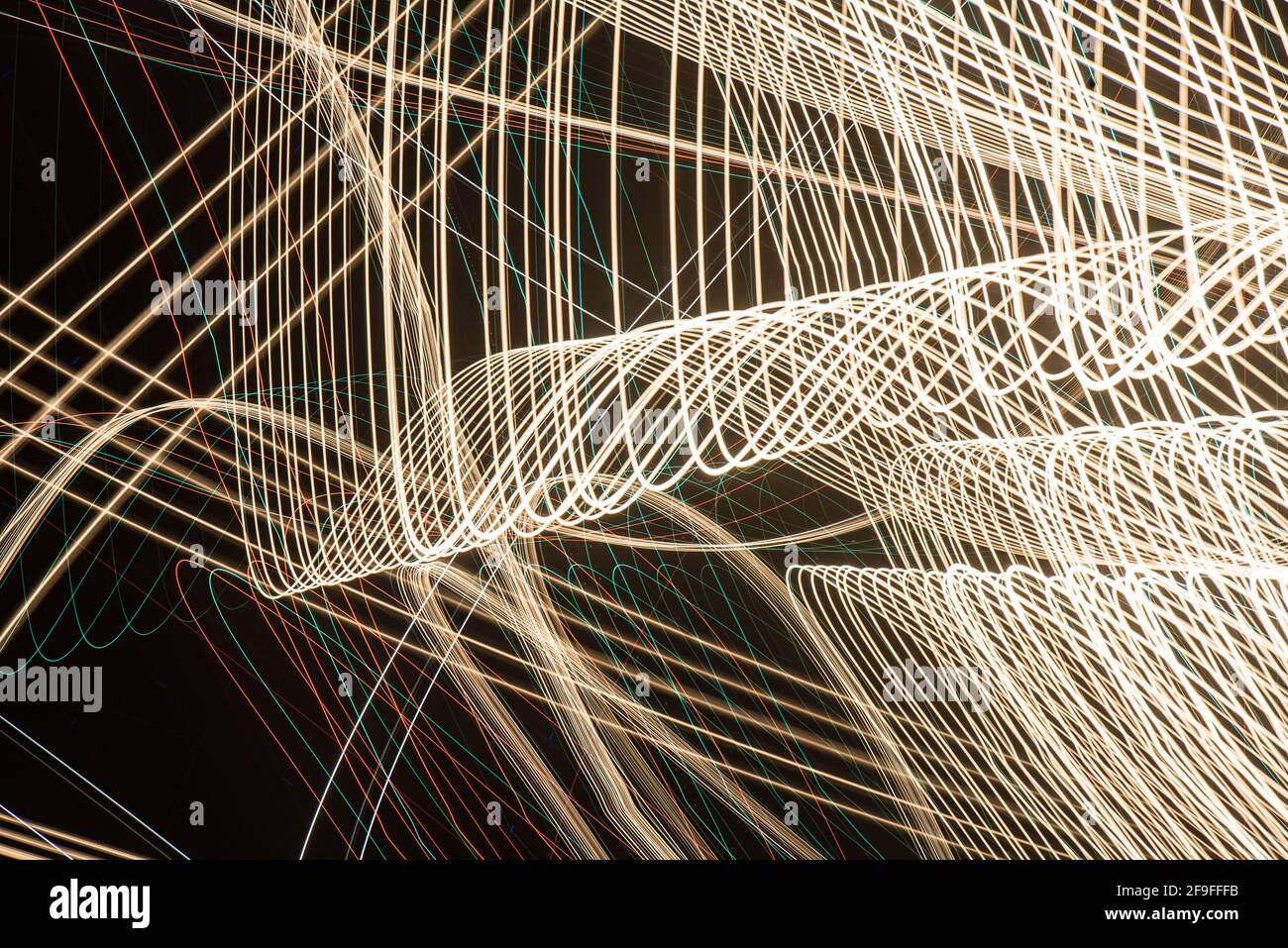 Abstract light with long exposure Stock Photo - Alamy