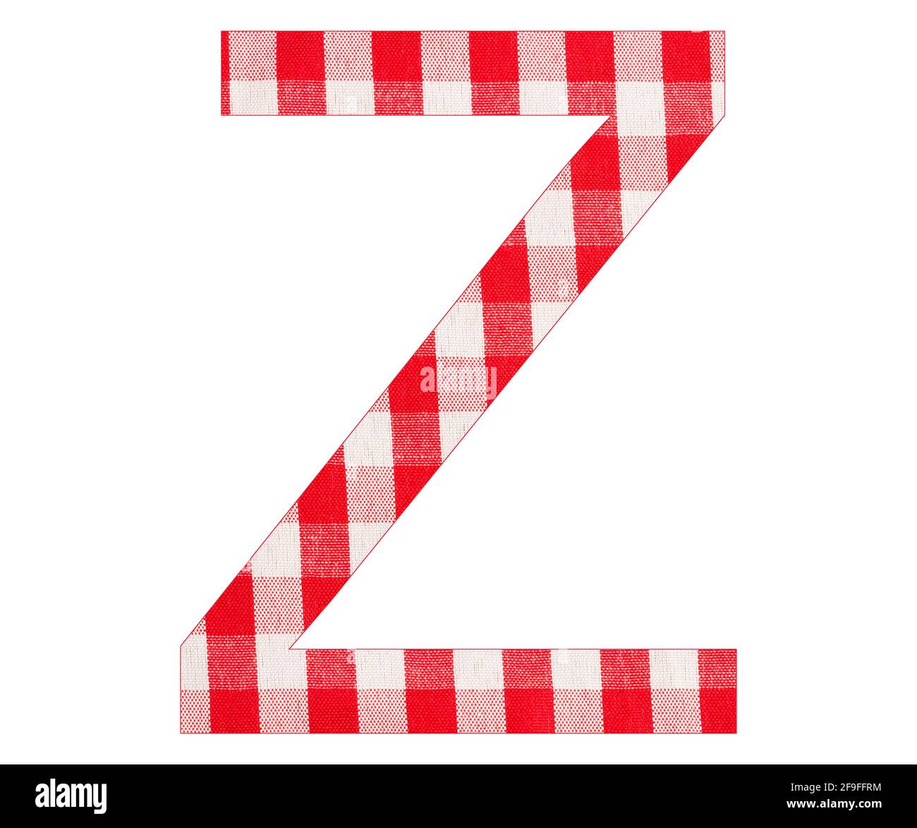 Checkered font type Cut Out Stock Images & Pictures - Alamy