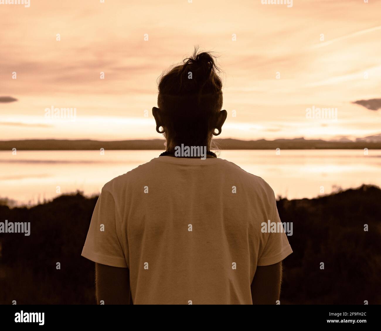 Rear view man huge hi-res stock photography and images - Alamy