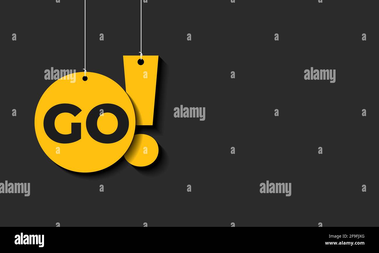 Motivational Quote Background Design. Yellow design on black background ...