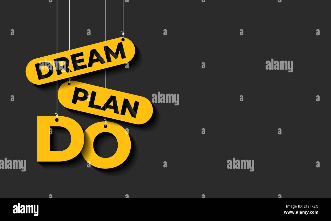Motivational Quote Background Design. Yellow design on black background ...