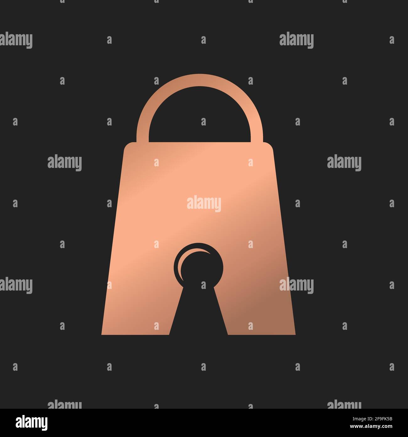 Key hole Illustration logo. abstract key hole logo concept vector Stock ...