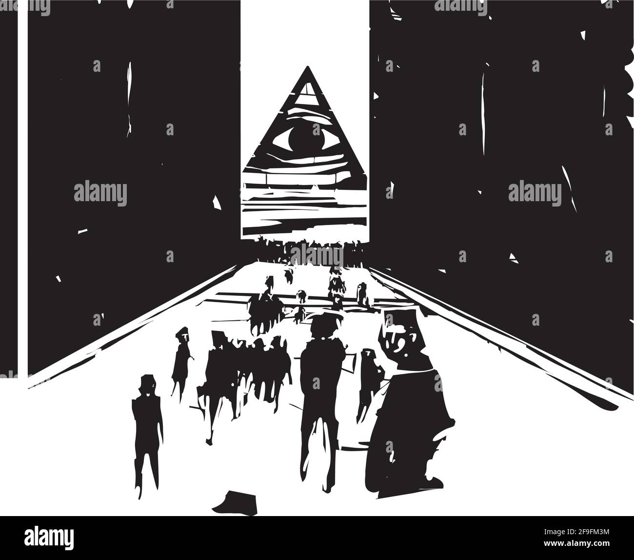 Illuminati vector vectors Stock Vector Images - Alamy