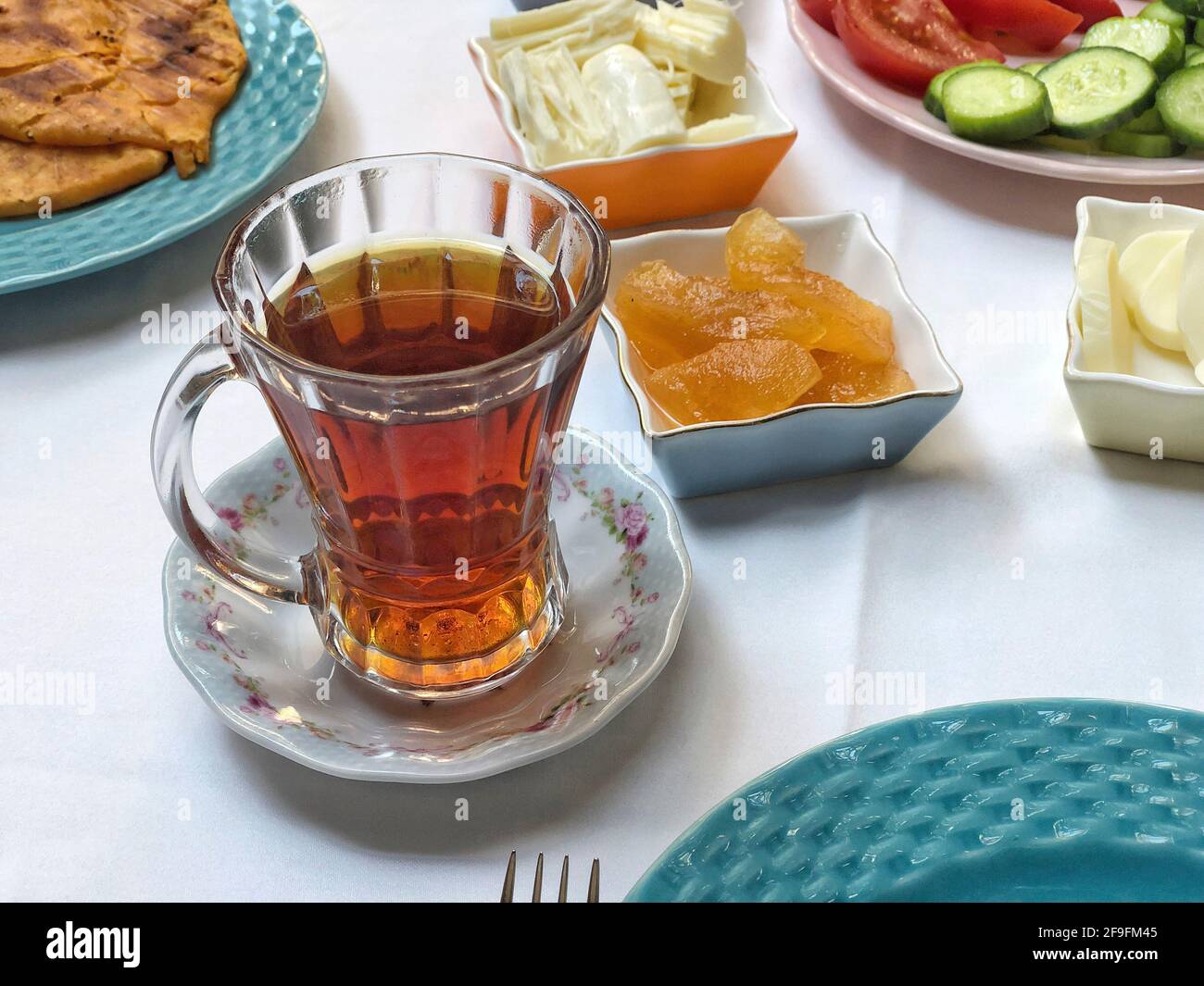 Traditional turkish breakfast on hi-res stock photography and images ...
