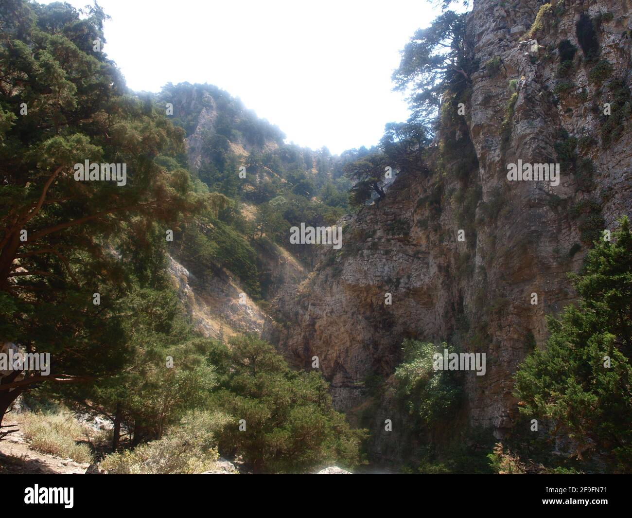 Canyon, Crete, Greece Stock Photo - Alamy