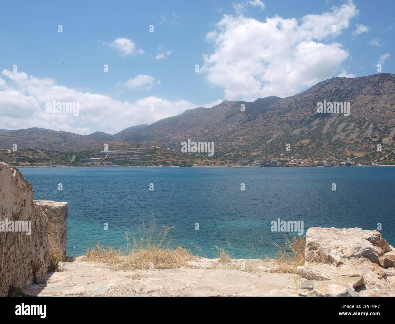 View from Ruins of Kalydon, Agios Niko, Greece Stock Photo - Alamy