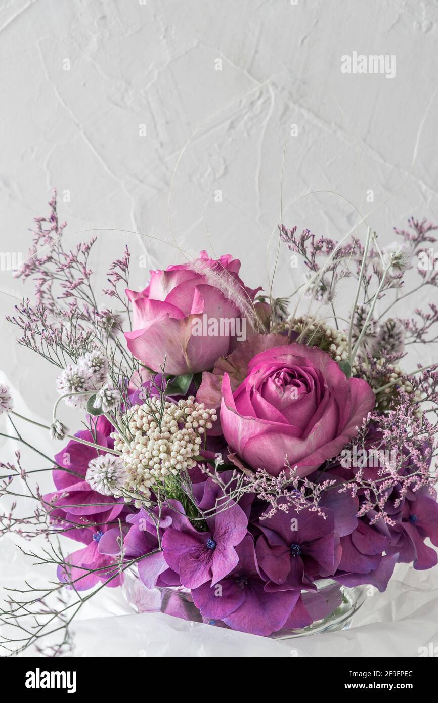 Two different color flower bouquet hi-res stock photography and images ...