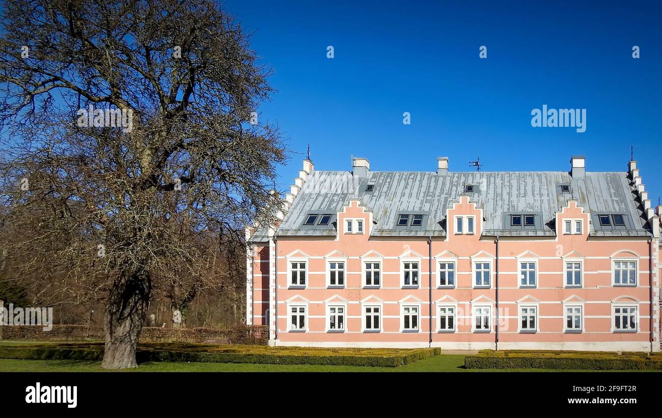 HELSINGBORG, SWEDEN - APRIL 03, 2021: View of old Palsjo Castle in ...
