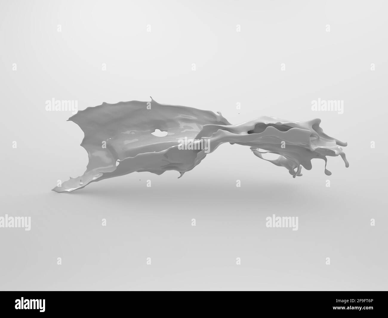 Water Splash 3D Render Stock Photo - Alamy