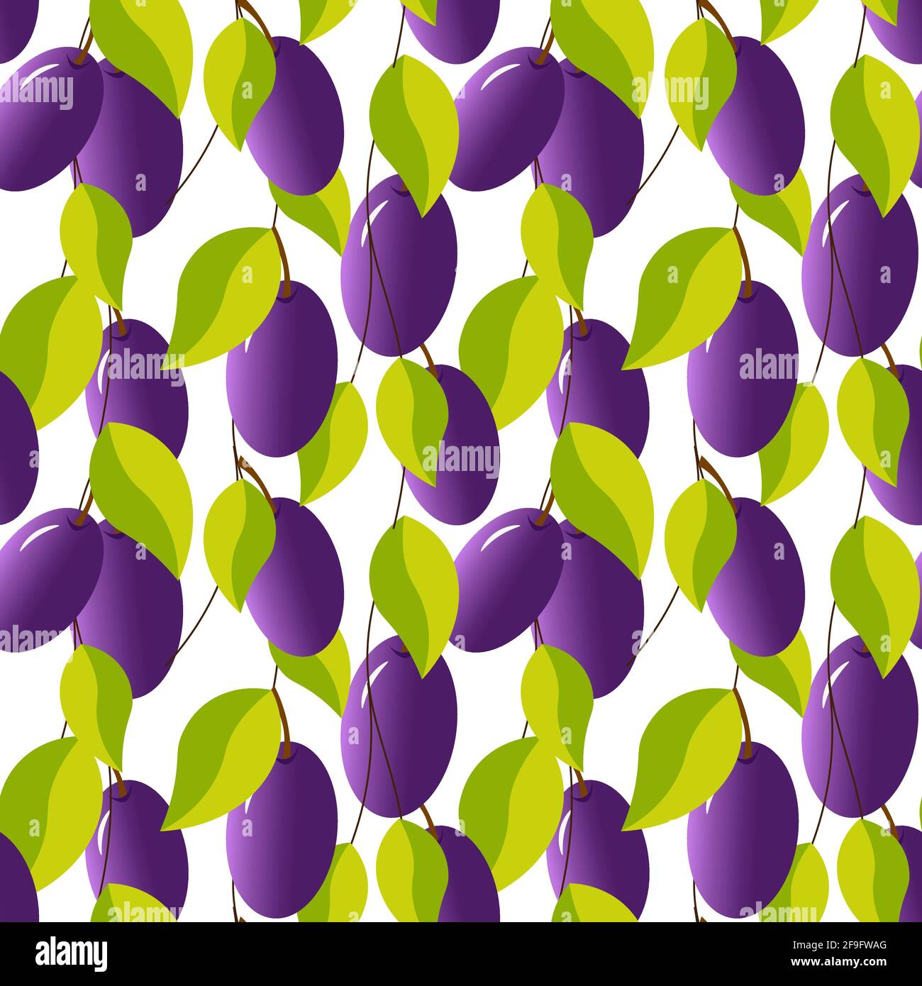 Purple leaf plum tree Stock Vector Images - Alamy