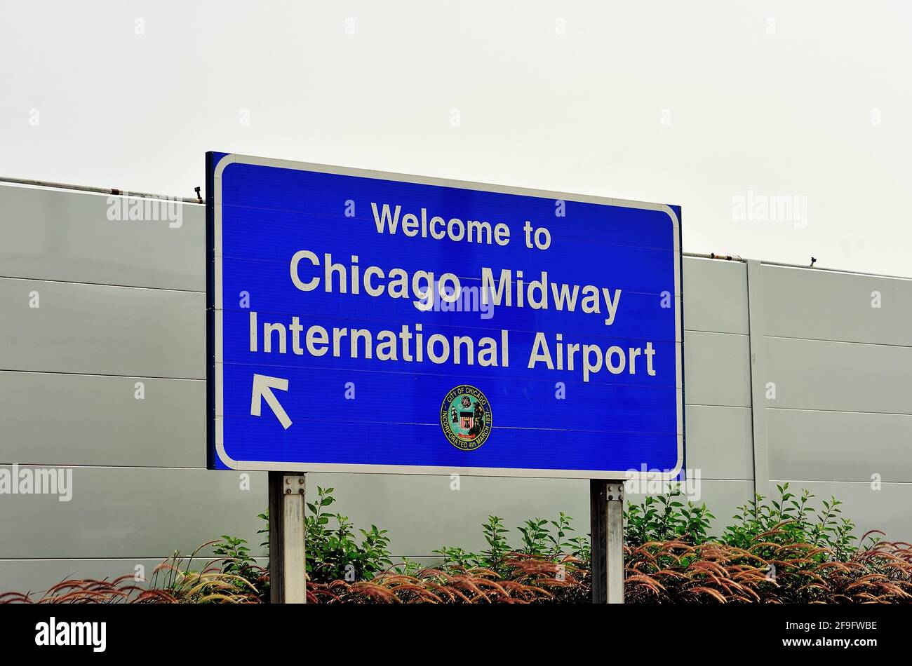 Chicago, Illinois, USA. Chicago Midway International Airport has been ...