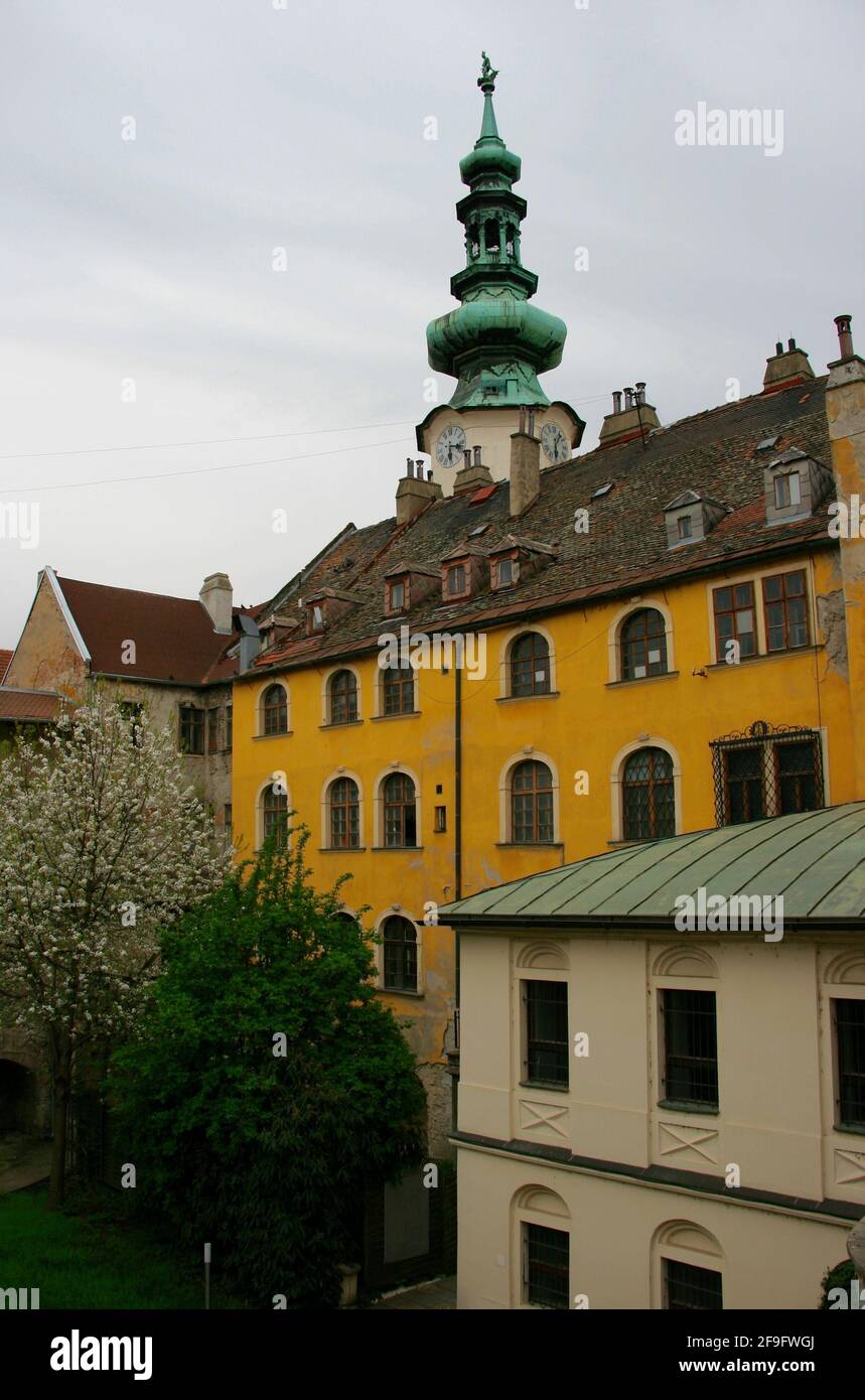 Colourful buildings in Bratislava Slovakia Stock Photo - Alamy