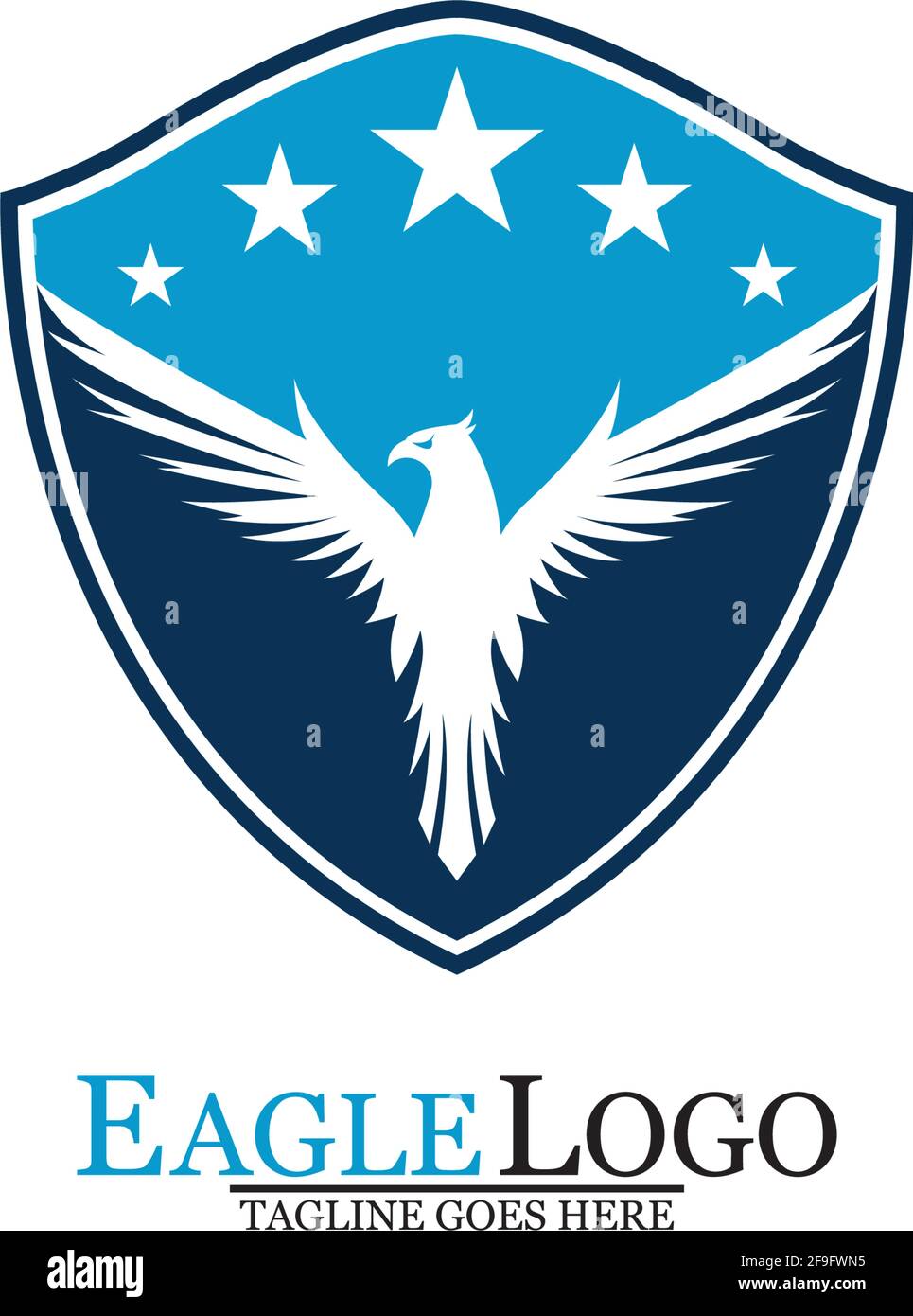 Eagle Shield Logo Eagle Shield Und Flügel Lizenzfrei Nutzbare SVG,