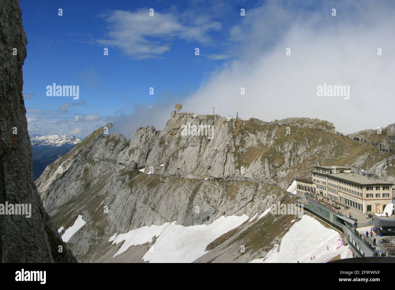 Swiss Alps views from Pilatus, Luzern, Switzerland Stock Photo - Alamy