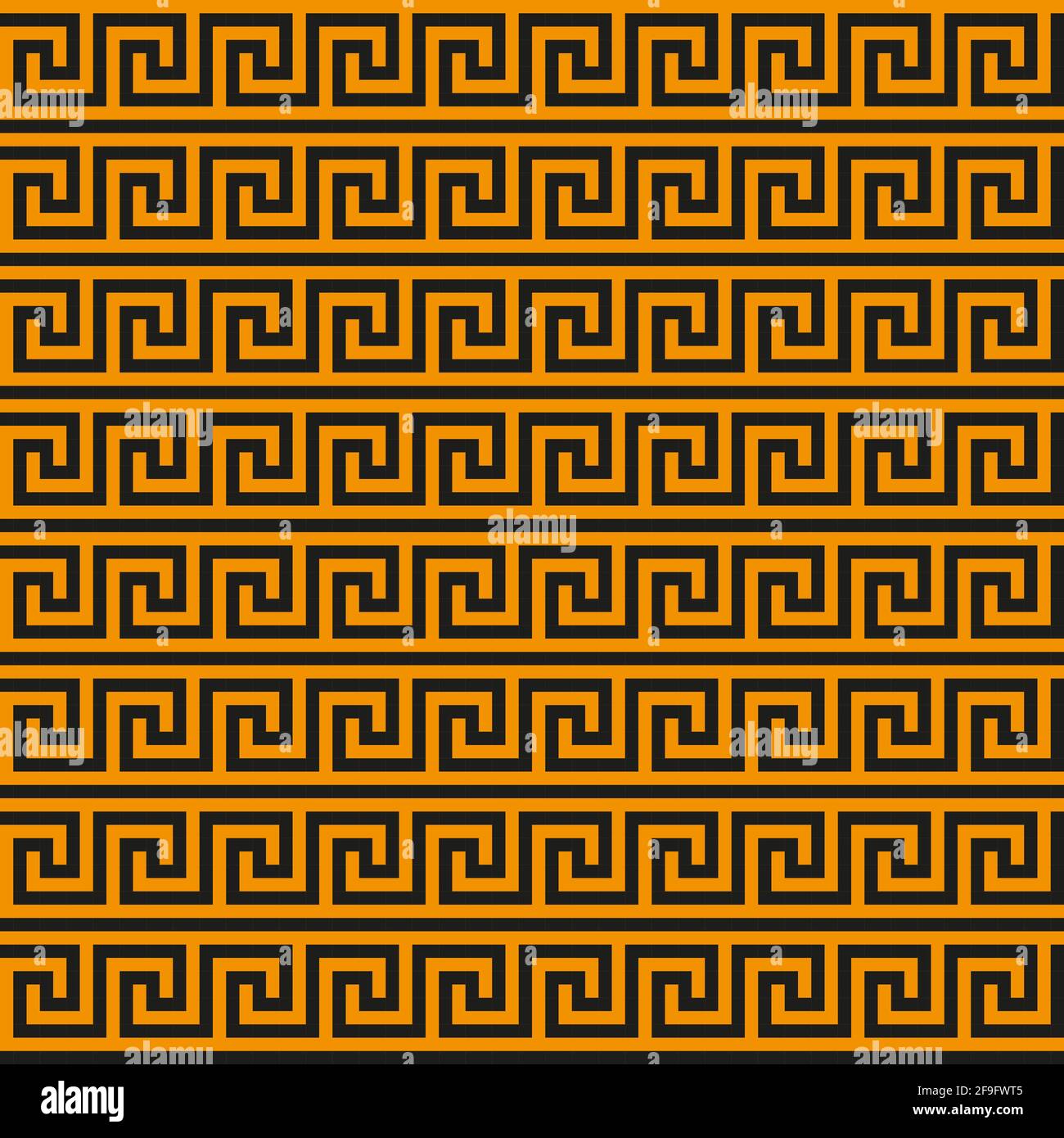 Greek key seamless pattern. Geometric meander. Abstract vector vintage ...