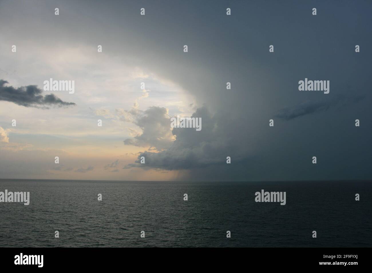 Storm clouds brewing over the Great Barrier Reef Stock Photo - Alamy
