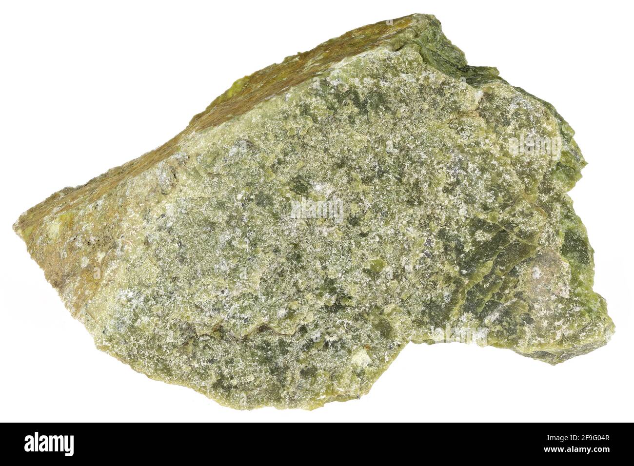 lizardite from Norway isolated on white background Stock Photo - Alamy