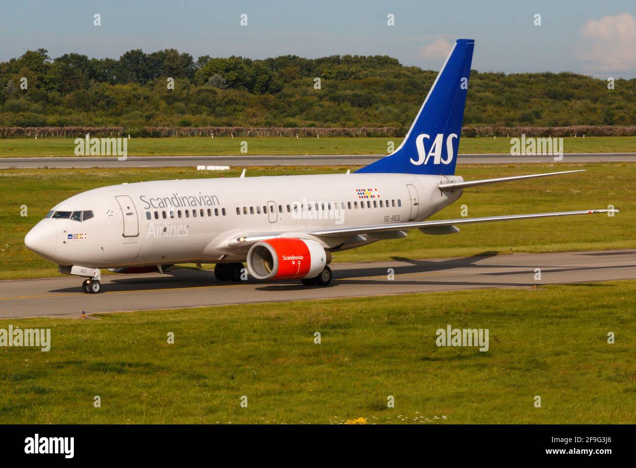 Sas 737 In Flight High Resolution Stock Photography and Images - Alamy