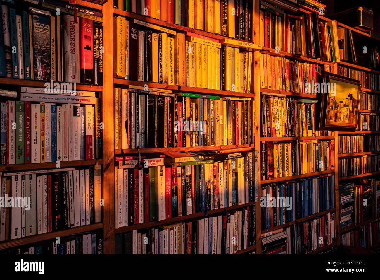 Antique interior bookshelf hi-res stock photography and images - Alamy