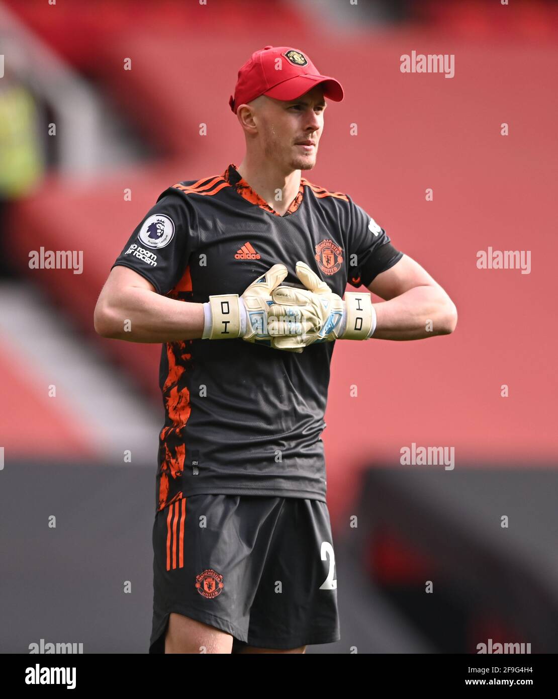 Manchester United goalkeeper Dean Henderson during the Premier League ...