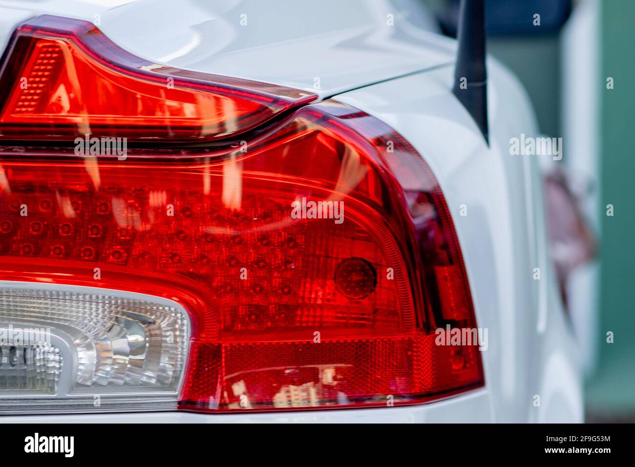 Headlights lamp car. Beautiful parts of the new car Stock Photo - Alamy