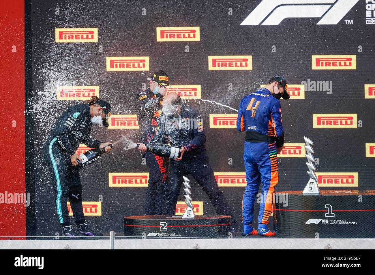 Mclaren f1 2021 podium hi-res stock photography and images - Alamy
