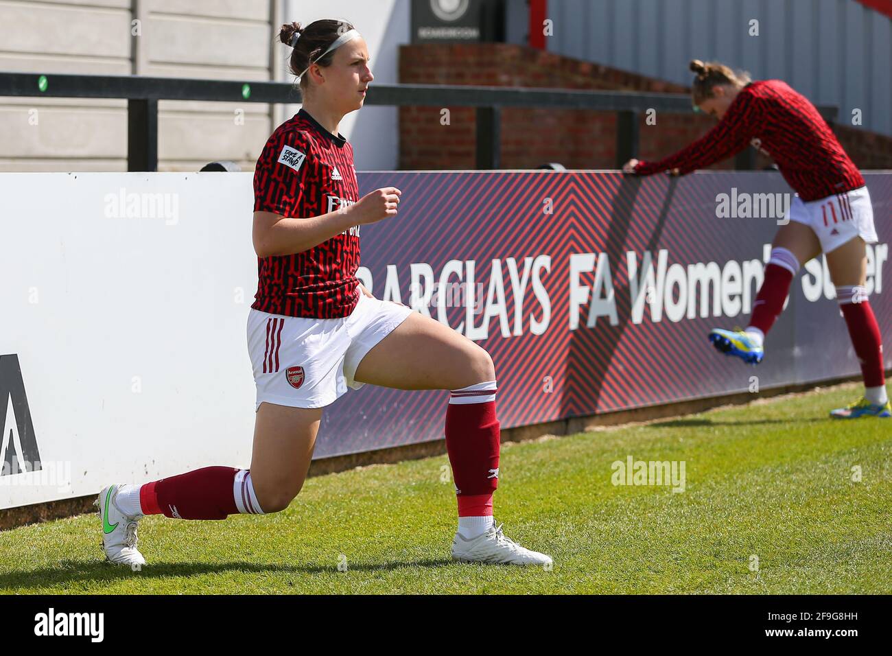 Lotte Wubben-Moy (#3 Arsenal) during the Vitality Womens FA Cup game ...