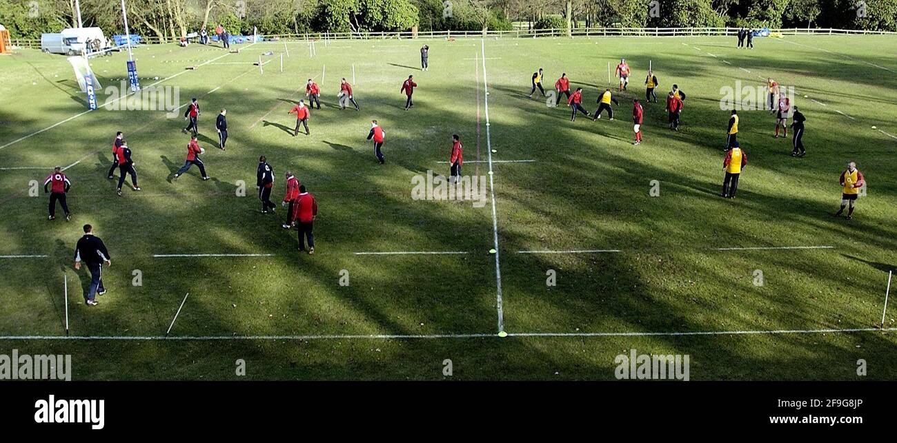 RUGBY ENGLAND TRAINING AT PENNYHILL PARK HOTEL FRO THEIR MATCH WITH ...