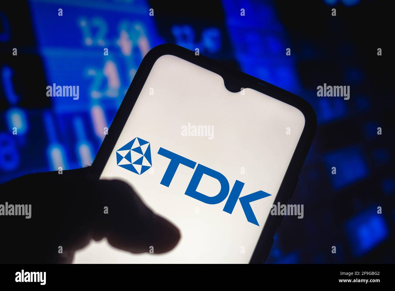 Brazil. 18th Apr, 2021. In this photo illustration the TDK Corporation ...