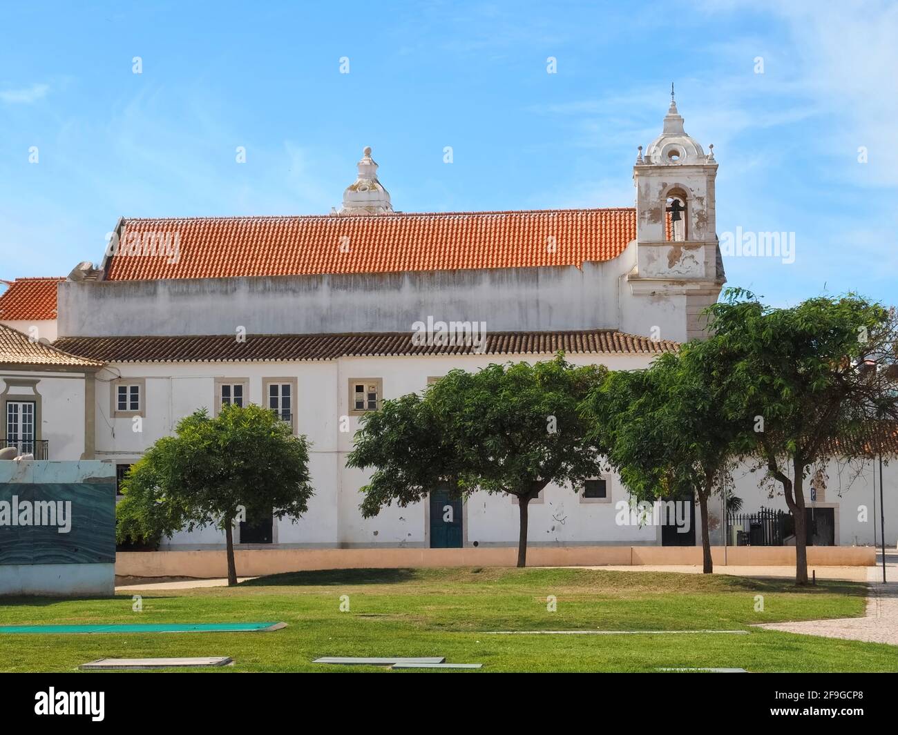 City center of Lagos at the Algarve coast of Portugal Stock Photo - Alamy