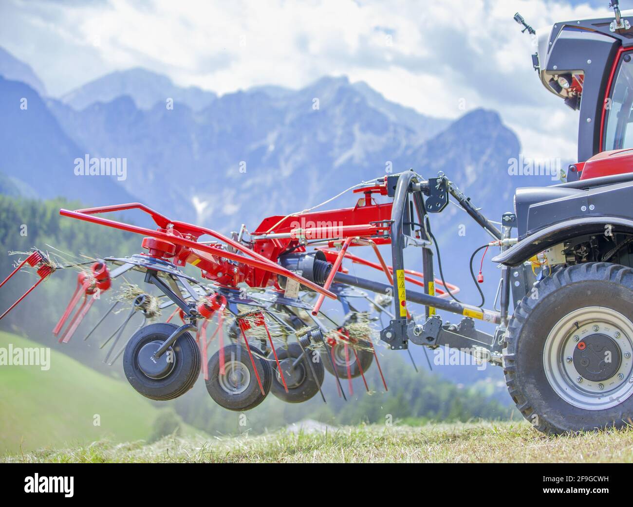A seeding complex on mountain background Stock Photo - Alamy