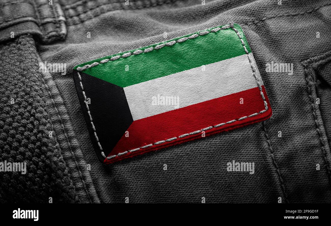 Flag of the kuwait hi-res stock photography and images - Alamy