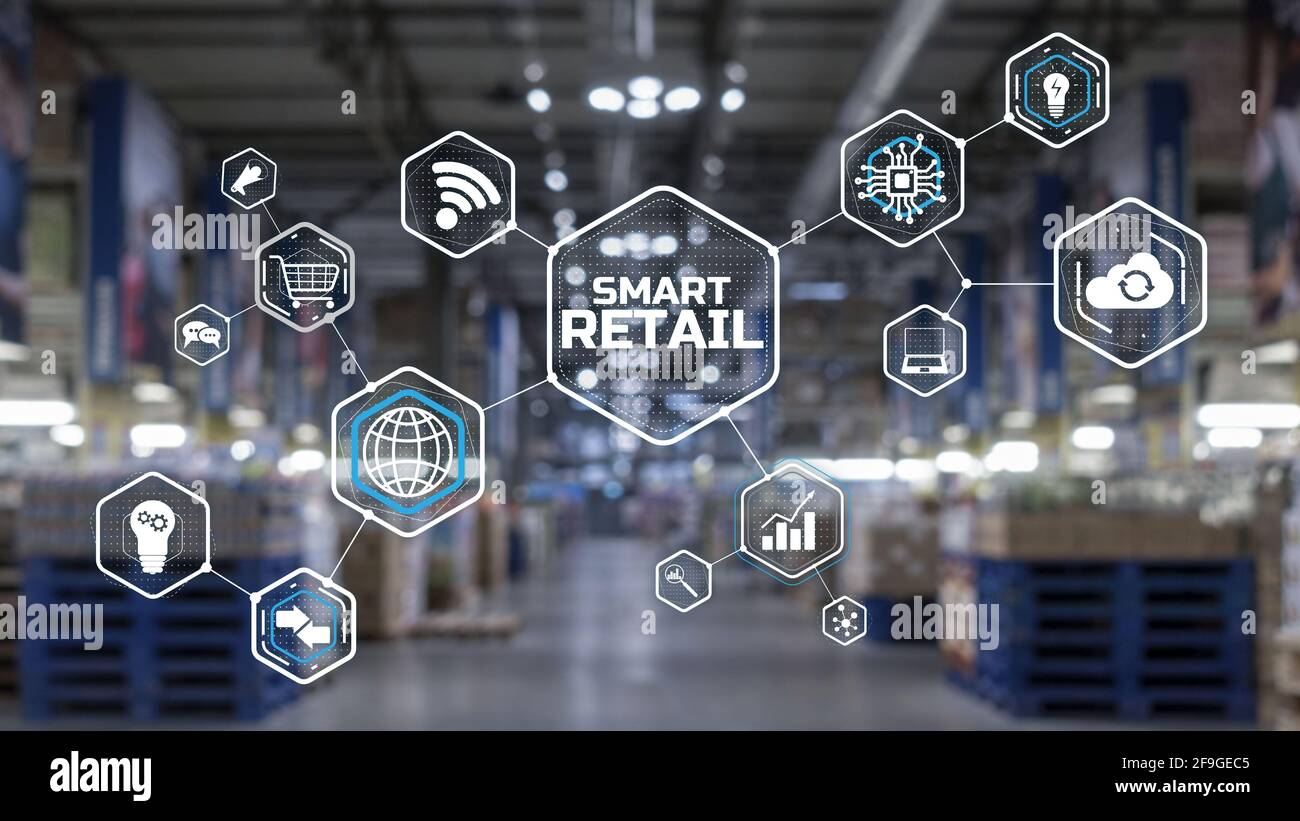 Smart shopping machine learning hi-res stock photography and images - Alamy