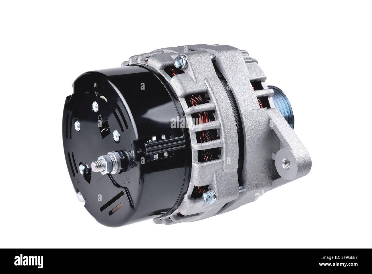 generator automobile, element of the electrical network of the car on a ...