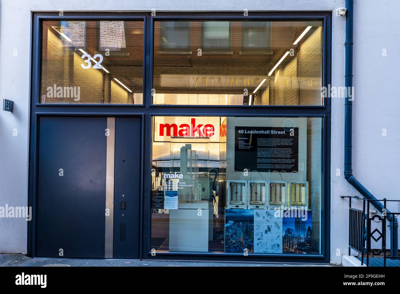 Make Architects Offices on Cleveland St, Fitzrovia London. Make ...