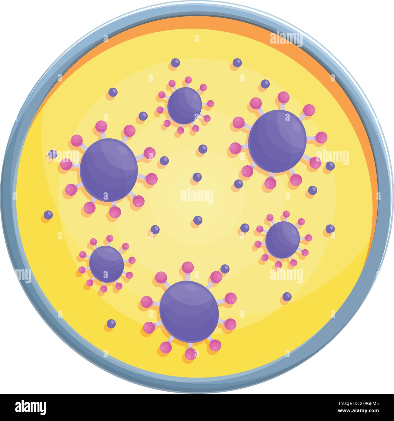 Petri dish cartoon hi-res stock photography and images - Alamy
