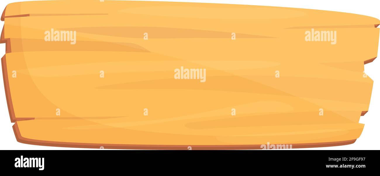 Plywood placard icon. Cartoon of Plywood placard vector icon for web ...