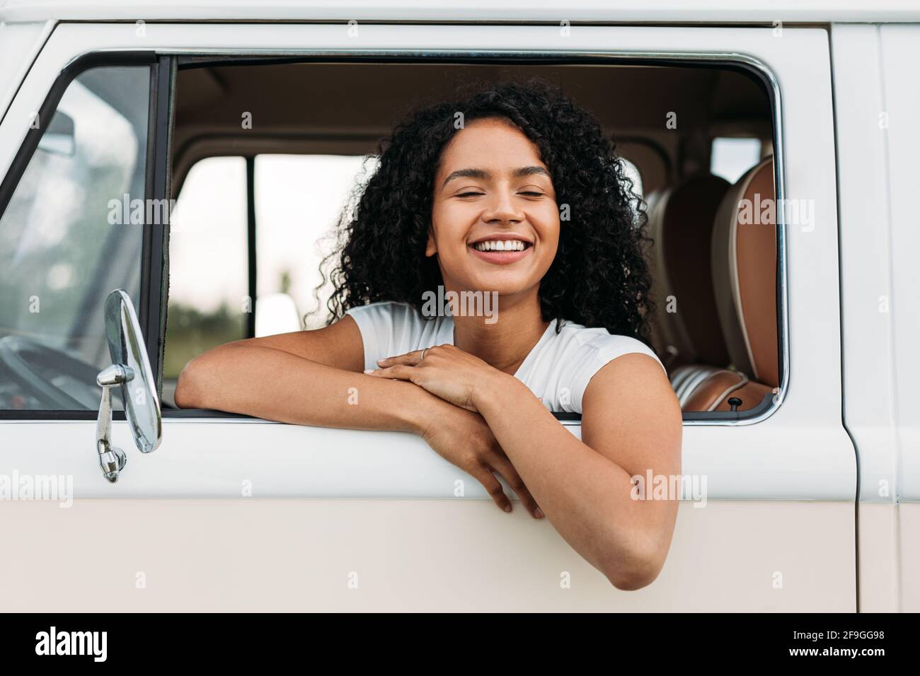 Camper van driver hi-res stock photography and images - Alamy